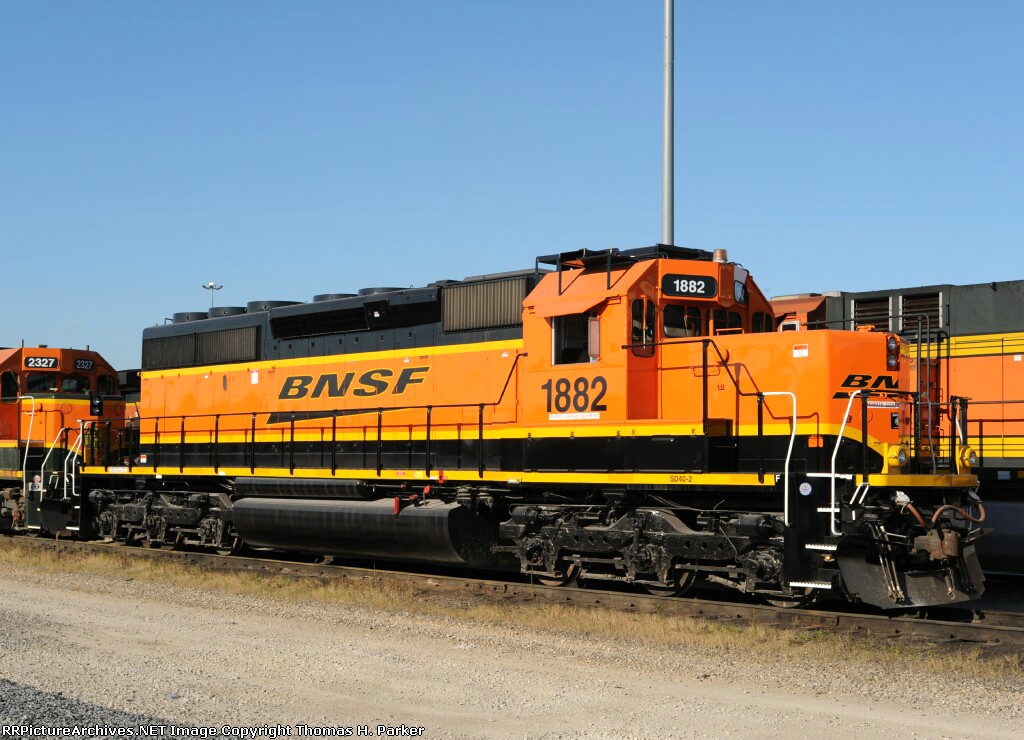 BNSF 1882 SD40-2
